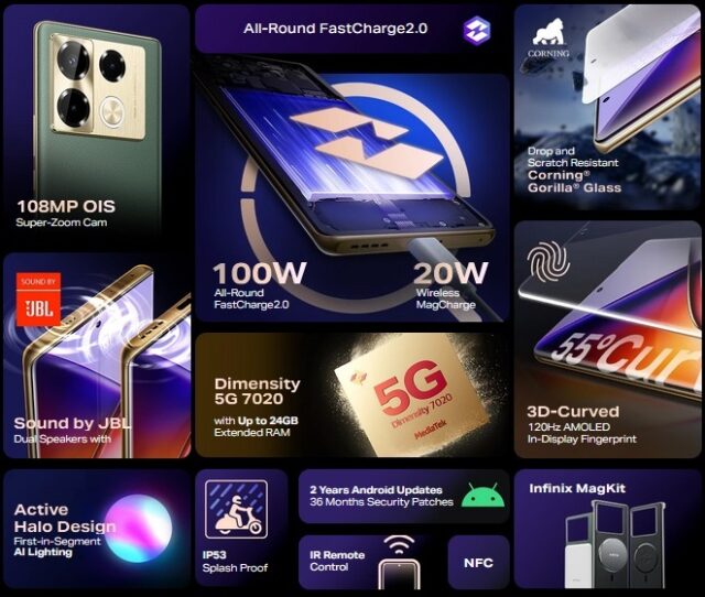 Infinix Note 40 Pro+ 5G – Phones